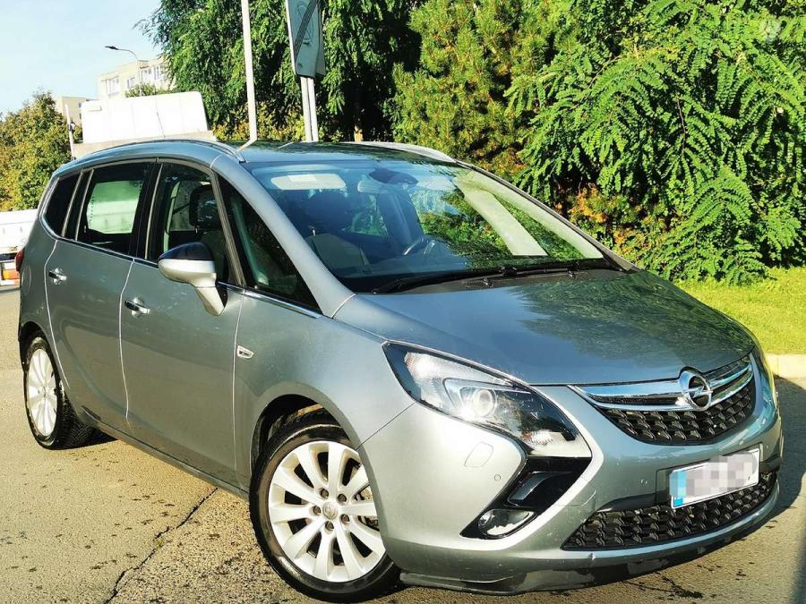 Pelēks Opel Zafira 2012 Viļņa, ar dzinēja tilpumu 1.40 L un nobraukumu 146 tūkst. km par 5555 €, foto 2 vietnē AUTOMOTO.COM.LV