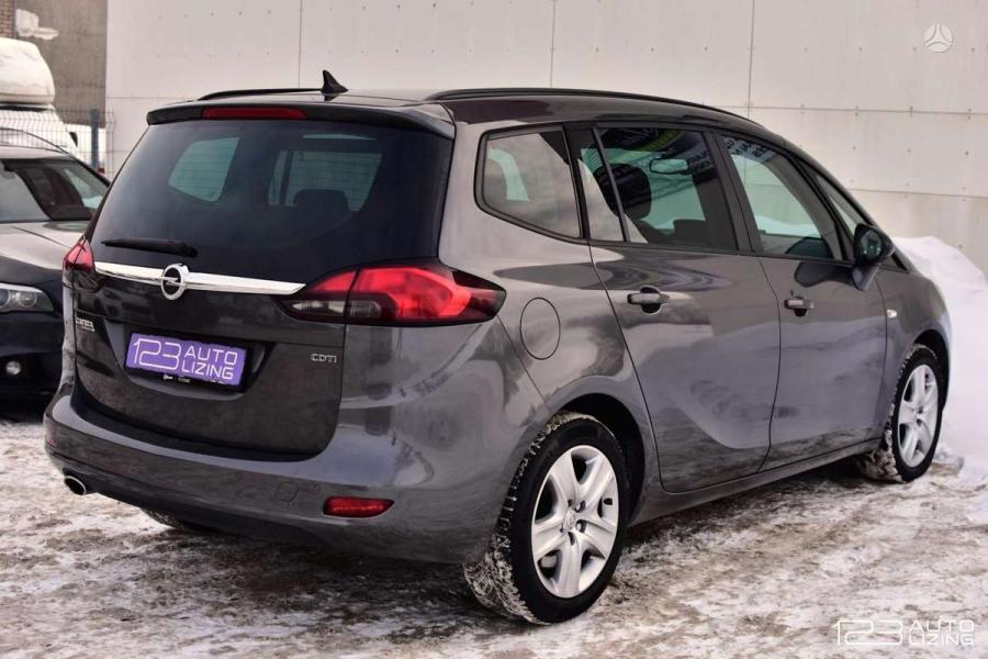 Pelēks Opel Zafira 2012 Kretinga, ar dzinēja tilpumu 2.00 L un nobraukumu 212 tūkst. km par 5999 €, foto 9 vietnē AUTOMOTO.COM.LV