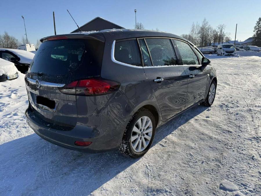Pelēks Opel Zafira 2012 Tauragė, ar dzinēja tilpumu 2.00 L un nobraukumu 261 tūkst. km par 4200 €, foto 4 vietnē AUTOMOTO.COM.LV