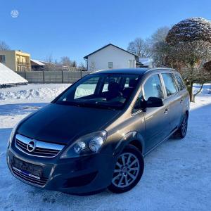 Pelēks Opel Zafira 2012 Marijampole, ar dzinēja tilpumu 1.69 L un nobraukumu 179 tūkst. km par 4050 €, foto  vietnē AUTOMOTO.COM.LV