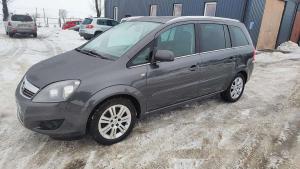 Grey Opel Zafira 2012 in Taurage, with an engine capacity of 1.70 L and mileage of 230 thousand km for 3100 €, photo 2 on AUTOMOTO.COM.LV