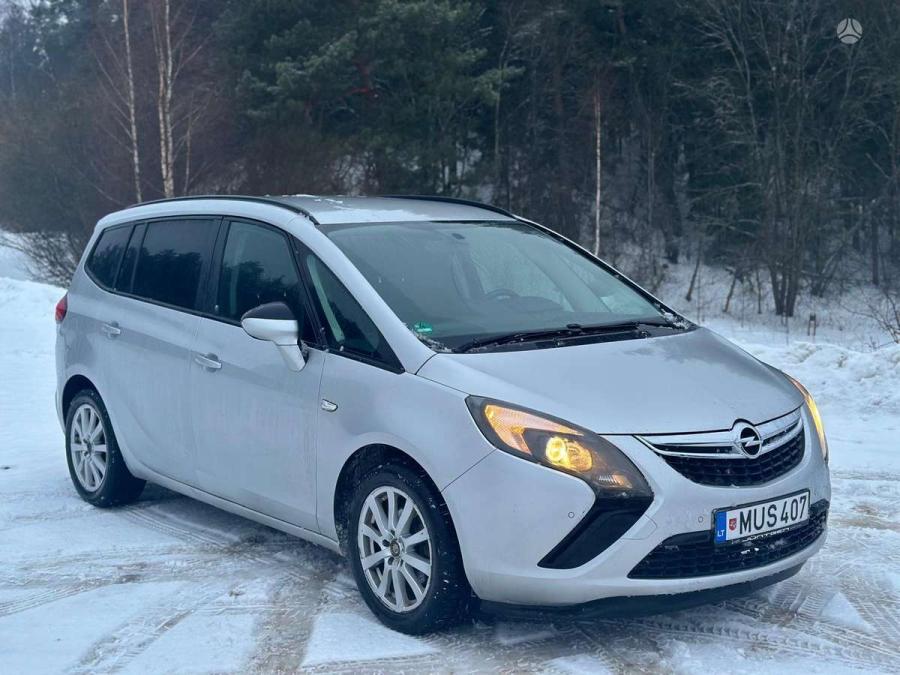 Pelēks Opel Zafira 2012 Viļņa, ar dzinēja tilpumu 2.00 L un nobraukumu 334 tūkst. km par 4700 €, foto 1 vietnē AUTOMOTO.COM.LV