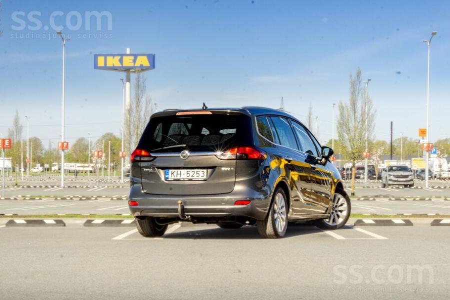 Pelēks Opel Zafira 2012 Rīga, ar dzinēja tilpumu 2.00 L un nobraukumu 313 tūkst. km par 4590 €, foto 6 vietnē AUTOMOTO.COM.LV