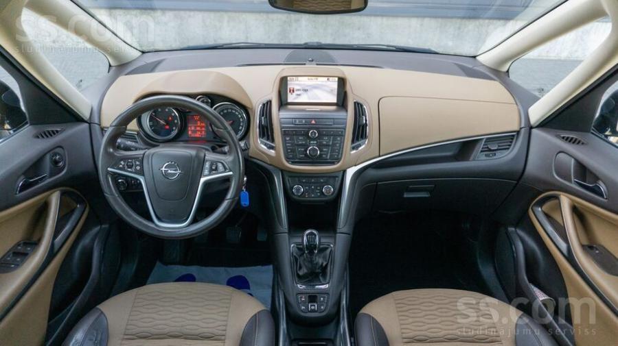 Pelēks Opel Zafira 2012 Rīga, ar dzinēja tilpumu 2.00 L un nobraukumu 313 tūkst. km par 4590 €, foto 12 vietnē AUTOMOTO.COM.LV
