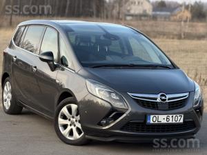 Pelēks Opel Zafira 2012 Ogre, ar dzinēja tilpumu 2.00 L un nobraukumu 236 tūkst. km par 5700 €, foto 4 vietnē AUTOMOTO.COM.LV