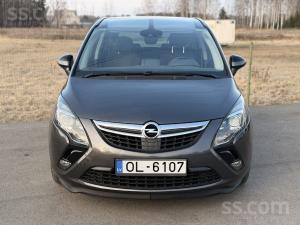 Pelēks Opel Zafira 2012 Ogre, ar dzinēja tilpumu 2.00 L un nobraukumu 236 tūkst. km par 5700 €, foto 9 vietnē AUTOMOTO.COM.LV