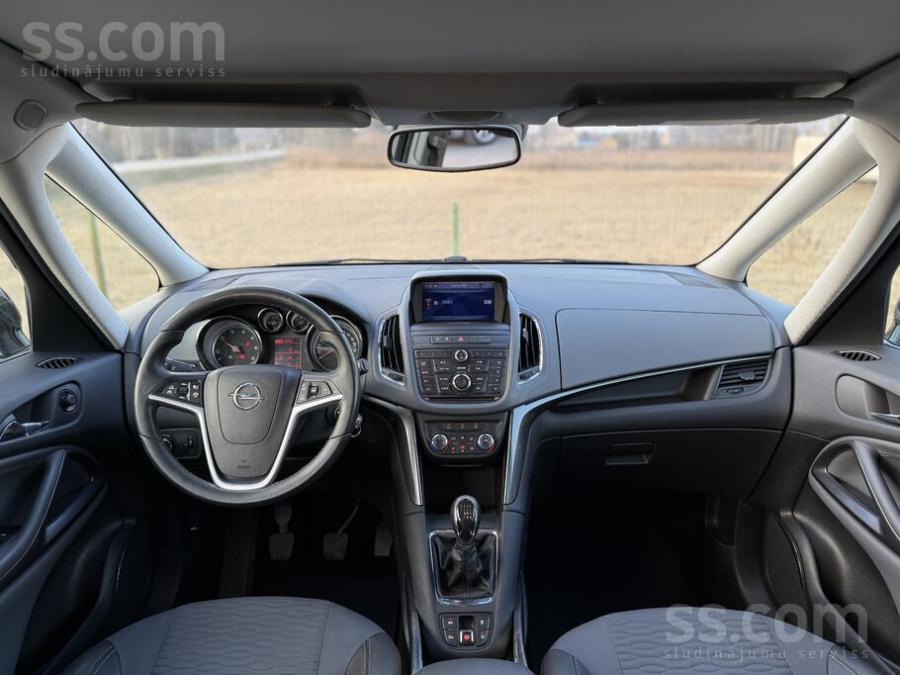 Pelēks Opel Zafira 2012 Ogre, ar dzinēja tilpumu 2.00 L un nobraukumu 236 tūkst. km par 5700 €, foto 14 vietnē AUTOMOTO.COM.LV