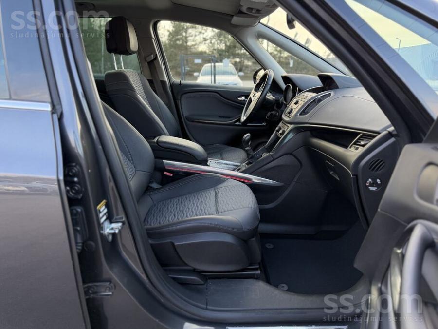 Pelēks Opel Zafira 2012 Ogre, ar dzinēja tilpumu 2.00 L un nobraukumu 236 tūkst. km par 5700 €, foto 18 vietnē AUTOMOTO.COM.LV