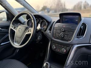 Pelēks Opel Zafira 2012 Ogre, ar dzinēja tilpumu 2.00 L un nobraukumu 236 tūkst. km par 5700 €, foto 19 vietnē AUTOMOTO.COM.LV