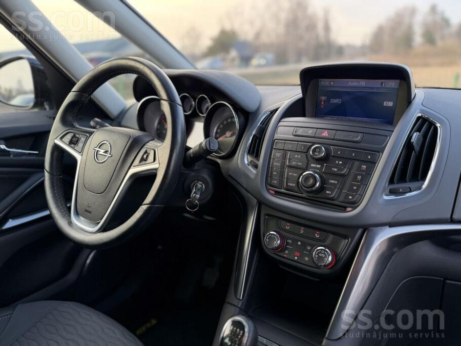 Pelēks Opel Zafira 2012 Ogre, ar dzinēja tilpumu 2.00 L un nobraukumu 236 tūkst. km par 5700 €, foto 19 vietnē AUTOMOTO.COM.LV