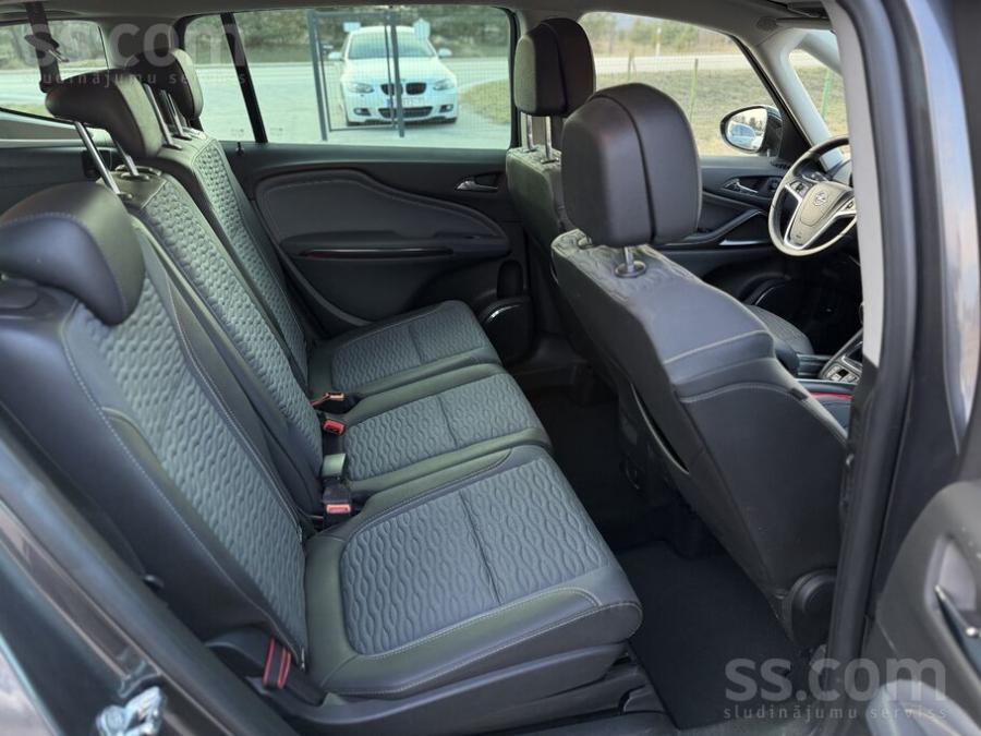 Pelēks Opel Zafira 2012 Ogre, ar dzinēja tilpumu 2.00 L un nobraukumu 236 tūkst. km par 5700 €, foto 21 vietnē AUTOMOTO.COM.LV