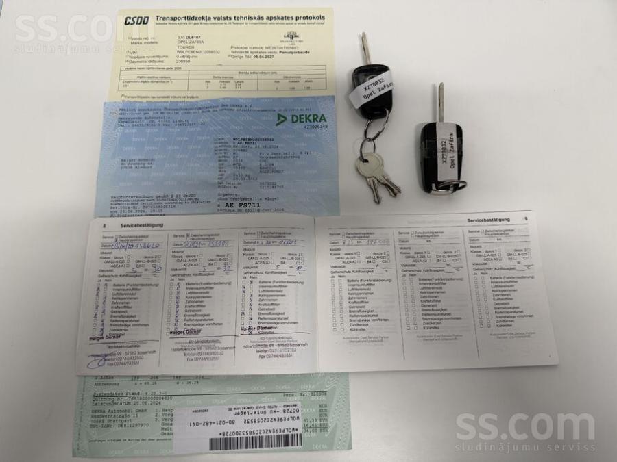 Pelēks Opel Zafira 2012 Ogre, ar dzinēja tilpumu 2.00 L un nobraukumu 236 tūkst. km par 5700 €, foto 34 vietnē AUTOMOTO.COM.LV