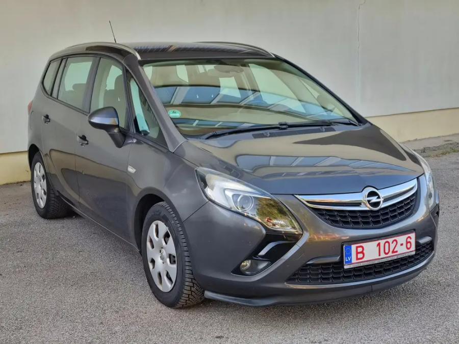 Pelēks Opel Zafira 2012 Ogre, ar dzinēja tilpumu 1.40 L un nobraukumu 188 tūkst. km par 5950 €, foto 4 vietnē AUTOMOTO.COM.LV