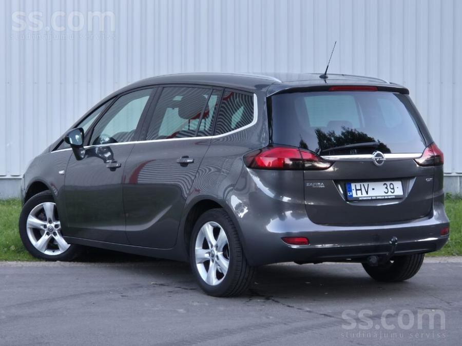 Pelēks Opel Zafira 2012 Rīga, ar dzinēja tilpumu 1.70 L un nobraukumu 0 tūkst. km par 4590 €, foto 10 vietnē AUTOMOTO.COM.LV