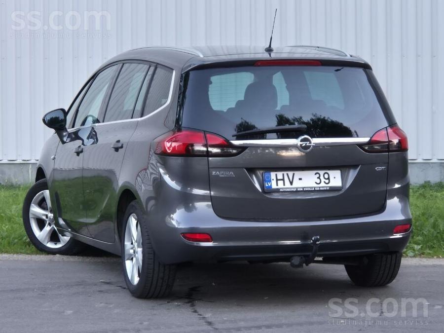 Pelēks Opel Zafira 2012 Rīga, ar dzinēja tilpumu 1.70 L un nobraukumu 0 tūkst. km par 4590 €, foto 11 vietnē AUTOMOTO.COM.LV