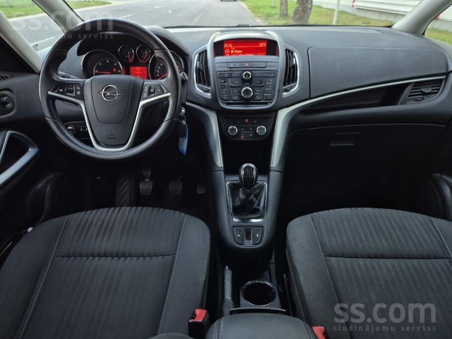 Pelēks Opel Zafira 2012 Rīga, ar dzinēja tilpumu 1.70 L un nobraukumu 0 tūkst. km par 4590 €, foto 14 vietnē AUTOMOTO.COM.LV