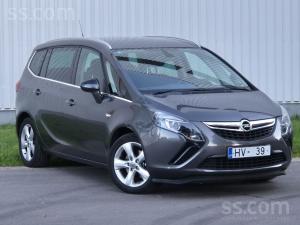 Grey Opel Zafira 2012 in Riga, with an engine capacity of 2.00 L and mileage of 0 thousand km for 4590 €, photo 3 on AUTOMOTO.COM.LV