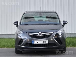 Grey Opel Zafira 2012 in Riga, with an engine capacity of 2.00 L and mileage of 0 thousand km for 4590 €, photo 4 on AUTOMOTO.COM.LV