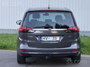 Grey Opel Zafira 2012 in Riga, with an engine capacity of 2.00 L and mileage of 0 thousand km for 4590 €, photo 9 on AUTOMOTO.COM.LV