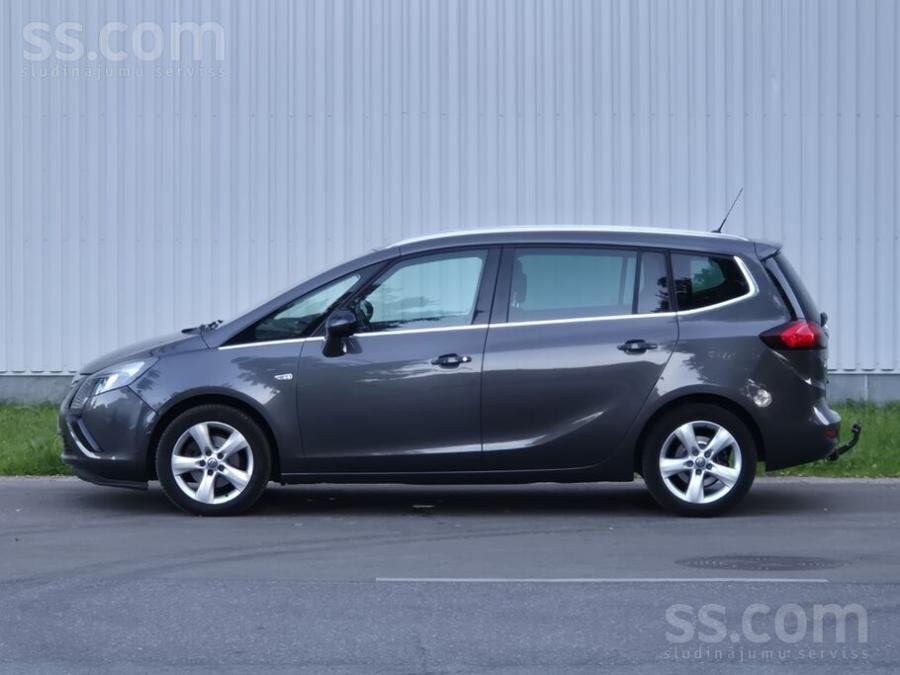 Grey Opel Zafira 2012 in Riga, with an engine capacity of 2.00 L and mileage of 0 thousand km for 4590 €, photo 12 on AUTOMOTO.COM.LV