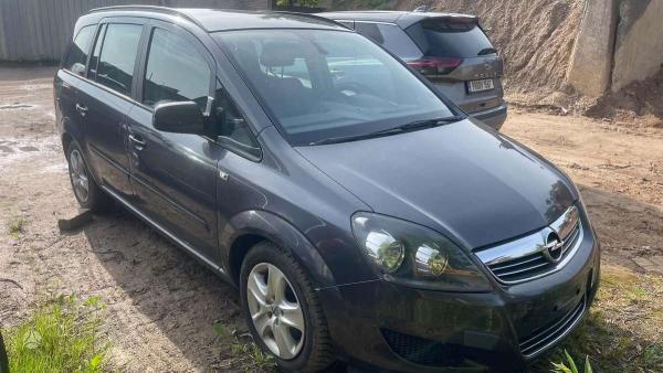 Pelēks Opel Zafira 2012 Kauņa, ar dzinēja tilpumu 1.70 L un nobraukumu 0 tūkst. km par 1450 €, foto 1 vietnē AUTOMOTO.COM.LV