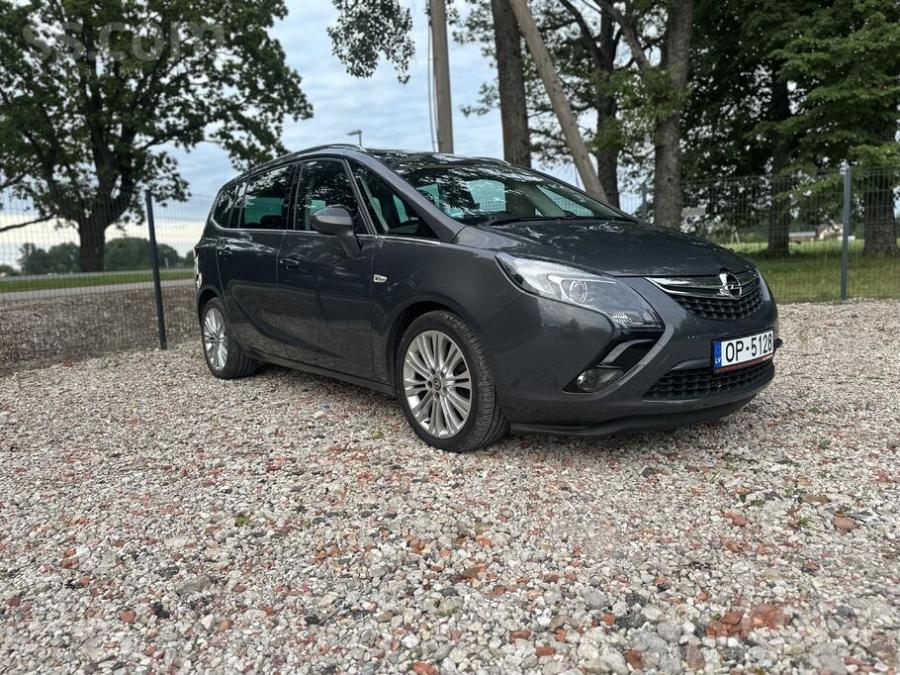 Pelēks Opel Zafira 2012 Cēsis, ar dzinēja tilpumu 2.00 L un nobraukumu 0 tūkst. km par 6400 €, foto 1 vietnē AUTOMOTO.COM.LV