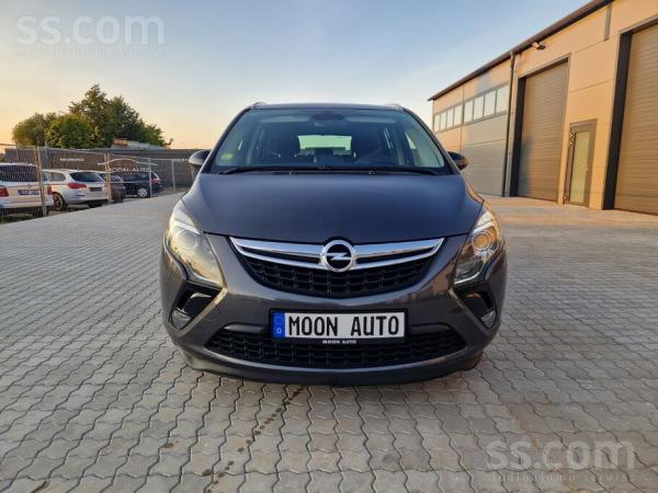 Pelēks Opel Zafira 2012 Liepāja, ar dzinēja tilpumu 2.00 L un nobraukumu 320 tūkst. km par 5490 €, foto 2 vietnē AUTOMOTO.COM.LV