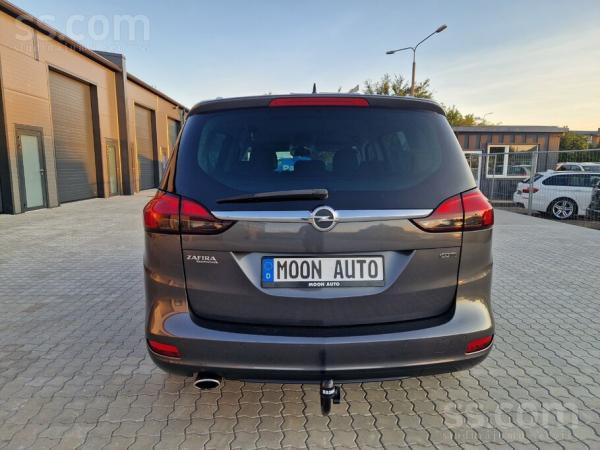 Pelēks Opel Zafira 2012 Liepāja, ar dzinēja tilpumu 2.00 L un nobraukumu 320 tūkst. km par 5490 €, foto 5 vietnē AUTOMOTO.COM.LV