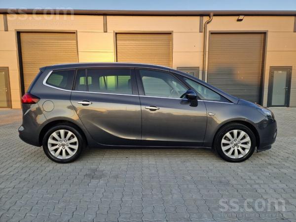 Pelēks Opel Zafira 2012 Liepāja, ar dzinēja tilpumu 2.00 L un nobraukumu 320 tūkst. km par 5490 €, foto 7 vietnē AUTOMOTO.COM.LV