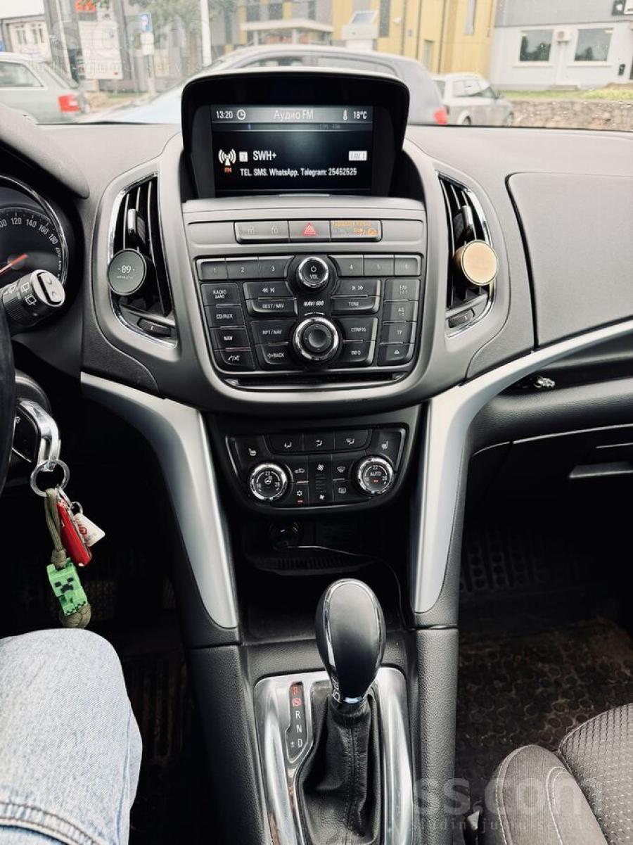 Pelēks Opel Zafira 2012 Rēzekne, ar dzinēja tilpumu 2.00 L un nobraukumu 256 tūkst. km par 7300 €, foto 14 vietnē AUTOMOTO.COM.LV