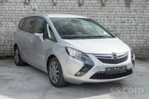 Grey Opel Zafira 2012 in Liepaja, with an engine capacity of 2.00 L and mileage of 284 thousand km for 3900 €, photo  on AUTOMOTO.COM.LV