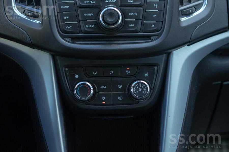 Pelēks Opel Zafira 2012 Liepāja, ar dzinēja tilpumu 2.00 L un nobraukumu 284 tūkst. km par 3900 €, foto 22 vietnē AUTOMOTO.COM.LV
