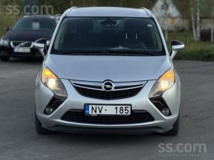Grey Opel Zafira 2012 in Ogre, with an engine capacity of 2.00 L and mileage of 336 thousand km for 4300 €, photo 8 on AUTOMOTO.COM.LV