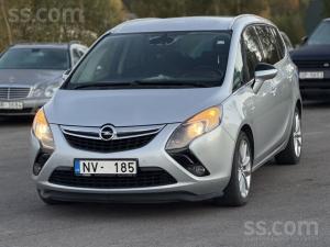 Grey Opel Zafira 2012 in Ogre, with an engine capacity of 2.00 L and mileage of 336 thousand km for 4300 €, photo 10 on AUTOMOTO.COM.LV