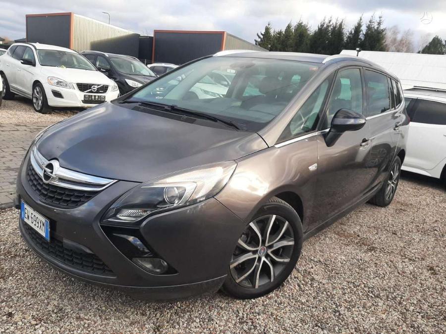 Pelēks Opel Zafira 2013 Kauņa, ar dzinēja tilpumu 1.60 L un nobraukumu 160 tūkst. km par 4950 €, foto 1 vietnē AUTOMOTO.COM.LV