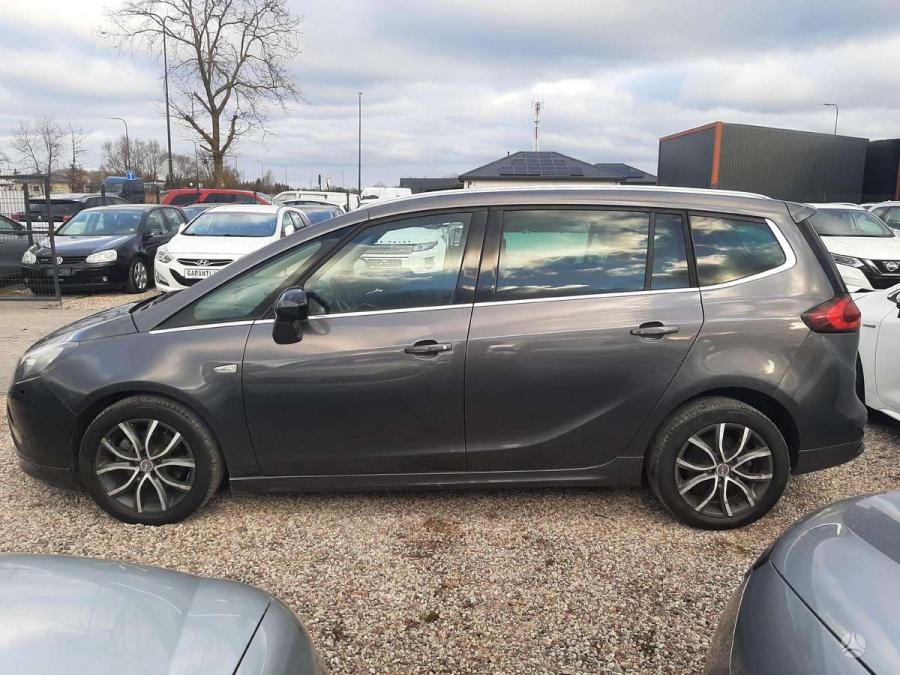 Pelēks Opel Zafira 2013 Kauņa, ar dzinēja tilpumu 1.60 L un nobraukumu 160 tūkst. km par 4950 €, foto 8 vietnē AUTOMOTO.COM.LV