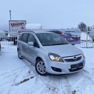 Pelēks Opel Zafira 2013 Marijampole, ar dzinēja tilpumu 1.80 L un nobraukumu 103 tūkst. km par 4650 €, foto 3 vietnē AUTOMOTO.COM.LV