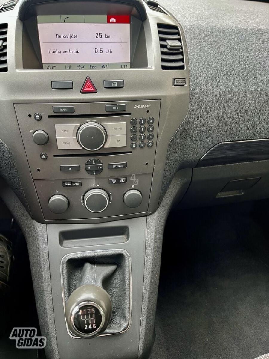Pelēks Opel Zafira 2013 Kauņa, ar dzinēja tilpumu 1.70 L un nobraukumu 242 tūkst. km par 3600 €, foto 22 vietnē AUTOMOTO.COM.LV