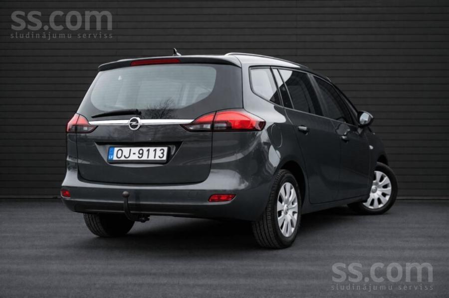 Pelēks Opel Zafira 2013 Rīga, ar dzinēja tilpumu 2.00 L un nobraukumu 228 tūkst. km par 5990 €, foto 4 vietnē AUTOMOTO.COM.LV