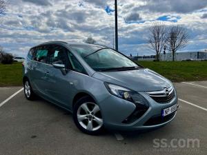 Grey Opel Zafira 2013 in Daugavpils, with an engine capacity of 1.60 L and mileage of 0 thousand km for 5650 €, photo 6 on AUTOMOTO.COM.LV