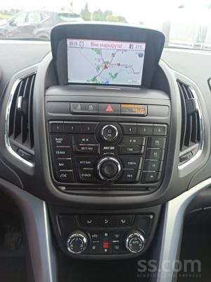 Grey Opel Zafira 2013 in Daugavpils, with an engine capacity of 1.60 L and mileage of 0 thousand km for 5650 €, photo 22 on AUTOMOTO.COM.LV