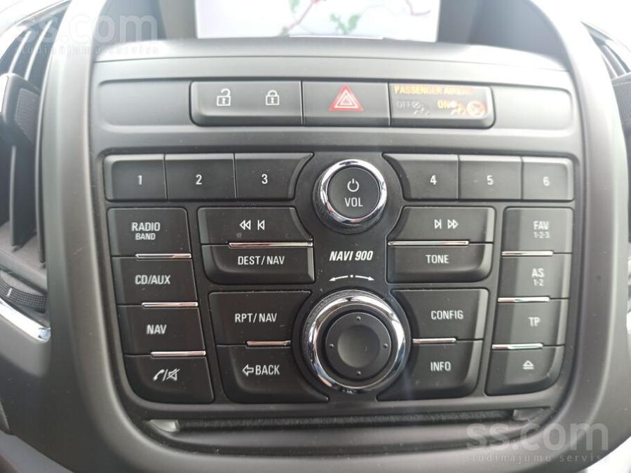 Grey Opel Zafira 2013 in Daugavpils, with an engine capacity of 1.60 L and mileage of 0 thousand km for 5650 €, photo 23 on AUTOMOTO.COM.LV