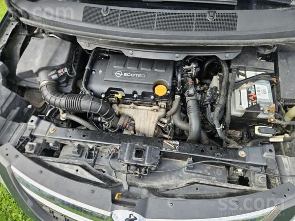 Grey Opel Zafira 2013 in Ogre, with an engine capacity of 1.40 L and mileage of 270 thousand km for 3750 €, photo 7 on AUTOMOTO.COM.LV