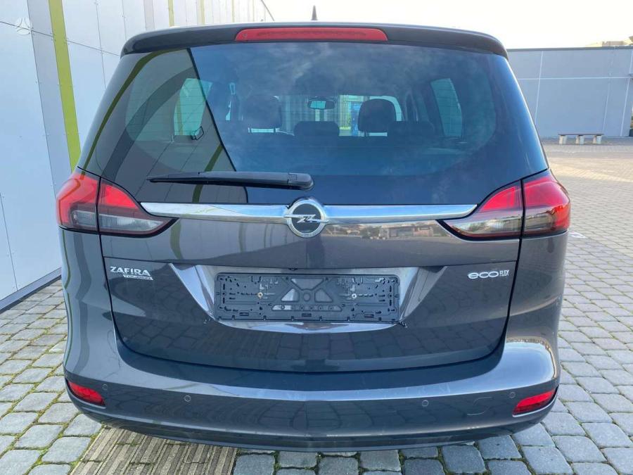 Pelēks Opel Zafira 2013 Raseiniai, ar dzinēja tilpumu 1.91 L un nobraukumu 153 tūkst. km par 4900 €, foto 5 vietnē AUTOMOTO.COM.LV