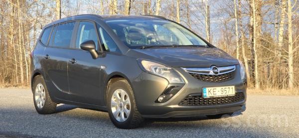 Pelēks Opel Zafira 2015 Rīga, ar dzinēja tilpumu 1.40 L un nobraukumu 136 tūkst. km par 7400 €, foto 2 vietnē AUTOMOTO.COM.LV