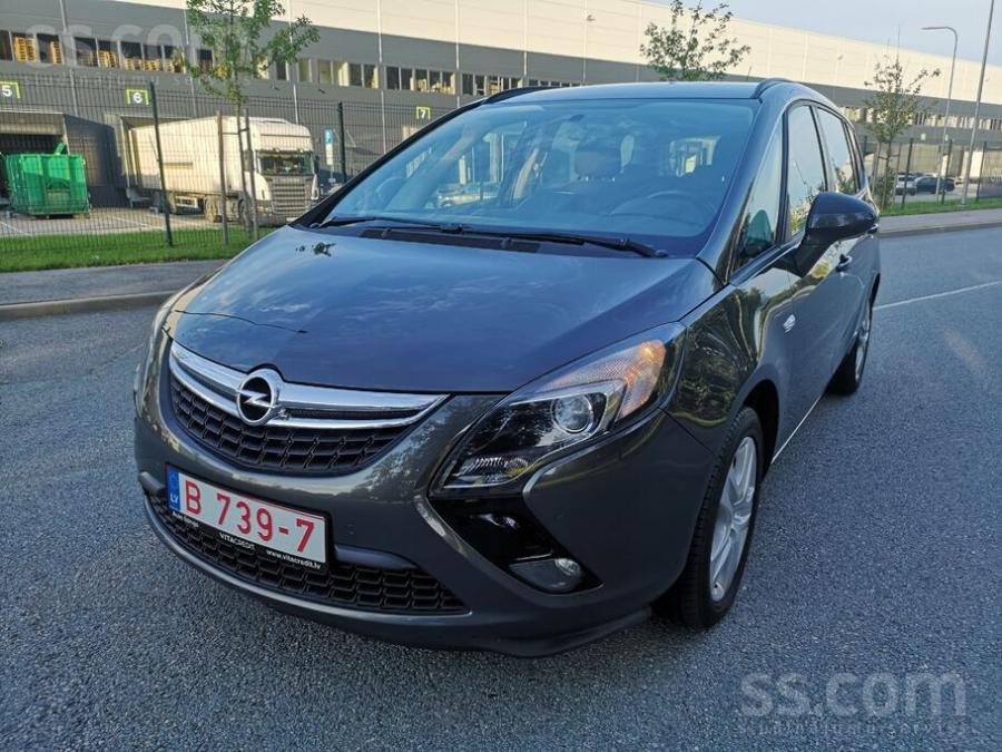 Pelēks Opel Zafira 2015 Rīga, ar dzinēja tilpumu 2.00 L un nobraukumu 0 tūkst. km par 5790 €, foto 3 vietnē AUTOMOTO.COM.LV