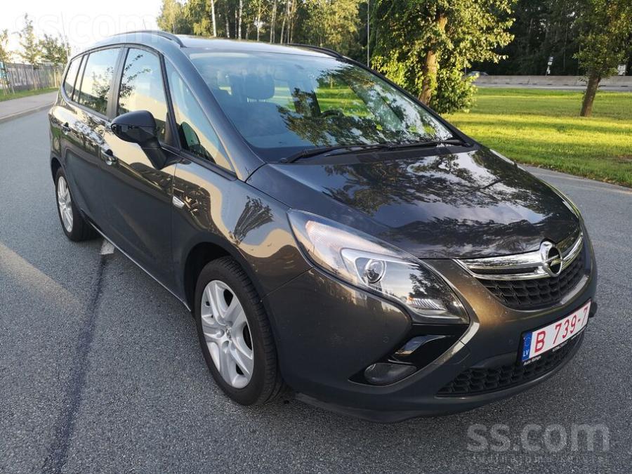 Pelēks Opel Zafira 2015 Rīga, ar dzinēja tilpumu 2.00 L un nobraukumu 0 tūkst. km par 5790 €, foto 5 vietnē AUTOMOTO.COM.LV