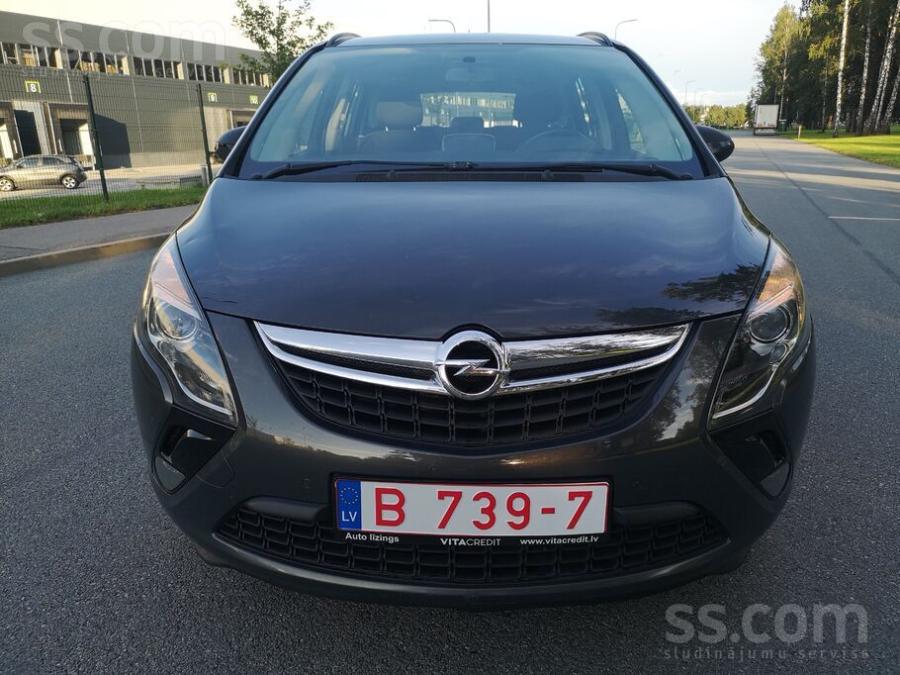 Pelēks Opel Zafira 2015 Rīga, ar dzinēja tilpumu 2.00 L un nobraukumu 0 tūkst. km par 5790 €, foto 6 vietnē AUTOMOTO.COM.LV