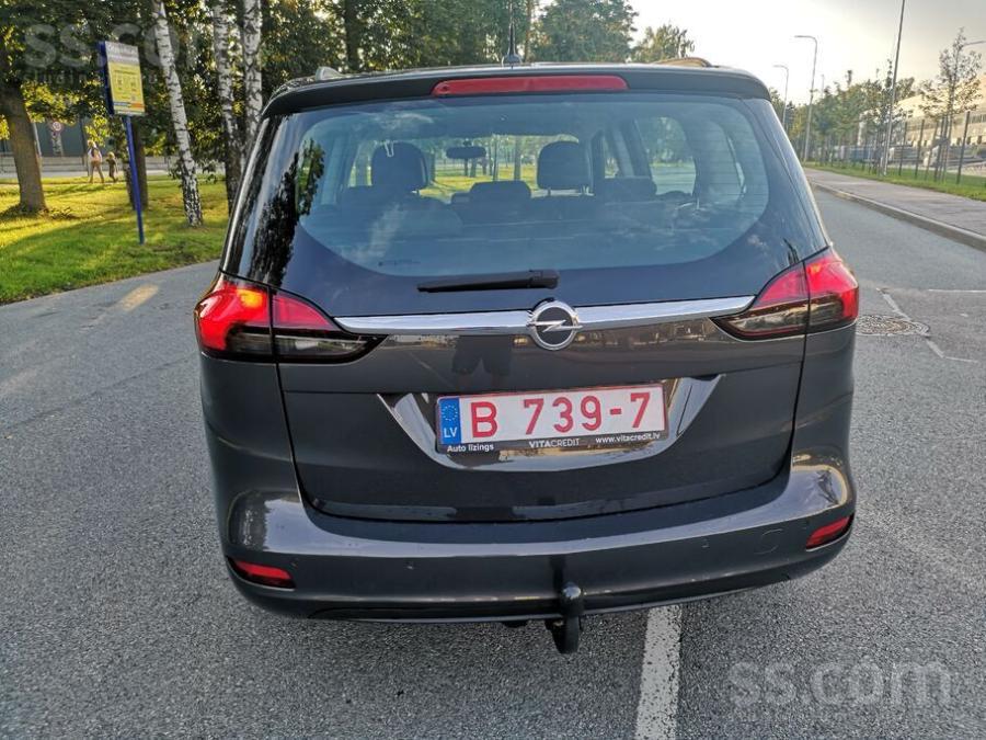 Pelēks Opel Zafira 2015 Rīga, ar dzinēja tilpumu 2.00 L un nobraukumu 0 tūkst. km par 5790 €, foto 8 vietnē AUTOMOTO.COM.LV