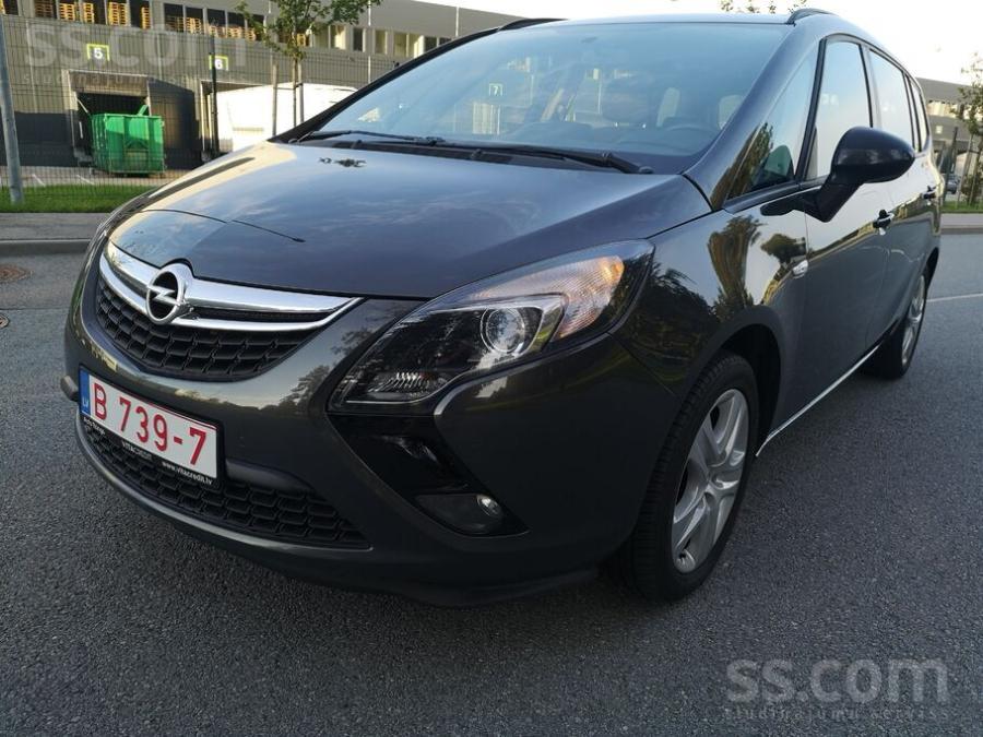 Pelēks Opel Zafira 2015 Rīga, ar dzinēja tilpumu 2.00 L un nobraukumu 0 tūkst. km par 5790 €, foto 10 vietnē AUTOMOTO.COM.LV